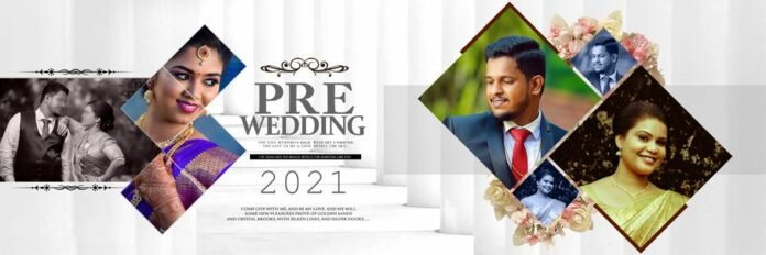 New Pre Wedding Album Design PSD 12x36 2023 Free Download - WeddingAlbumPsd