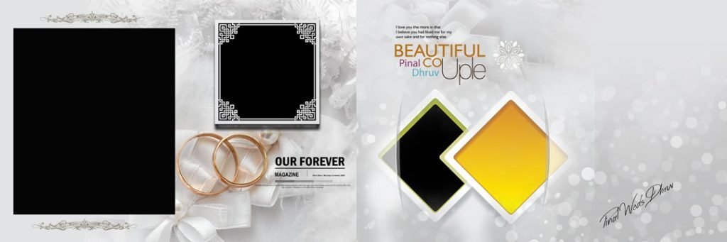 Amazing Wedding Album PSD 12X36 Templates 2024 VOl 115 - WeddingAlbumPsd