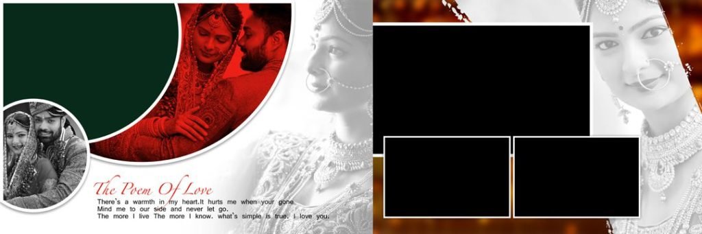 White Sheet Album 12x36 Templates Free Download Vol 129 - WeddingAlbumPsd