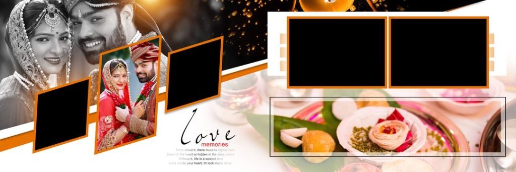 White Sheet Album 12x36 Templates Free Download Vol 129 - WeddingAlbumPsd