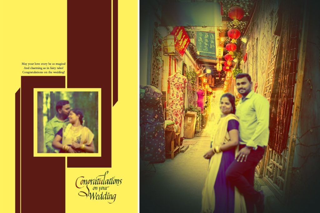 New 18X24 Wedding Album Sheet Design PSD Free Download Vol 131 ...