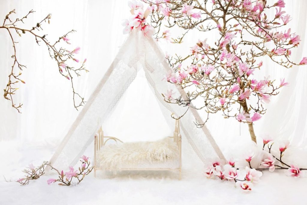 Free Digital Backdrop for baby Background 2024 Vol 01 - WeddingAlbumPsd
