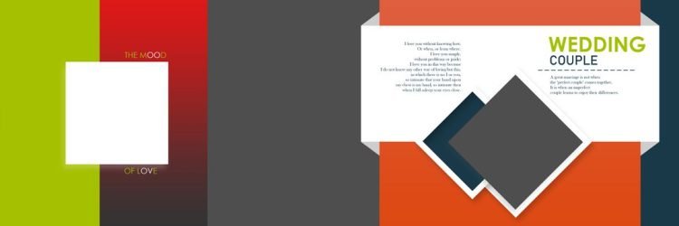 White Sheet Album PSD Free Download 12x36 vol 167 - WeddingAlbumPsd