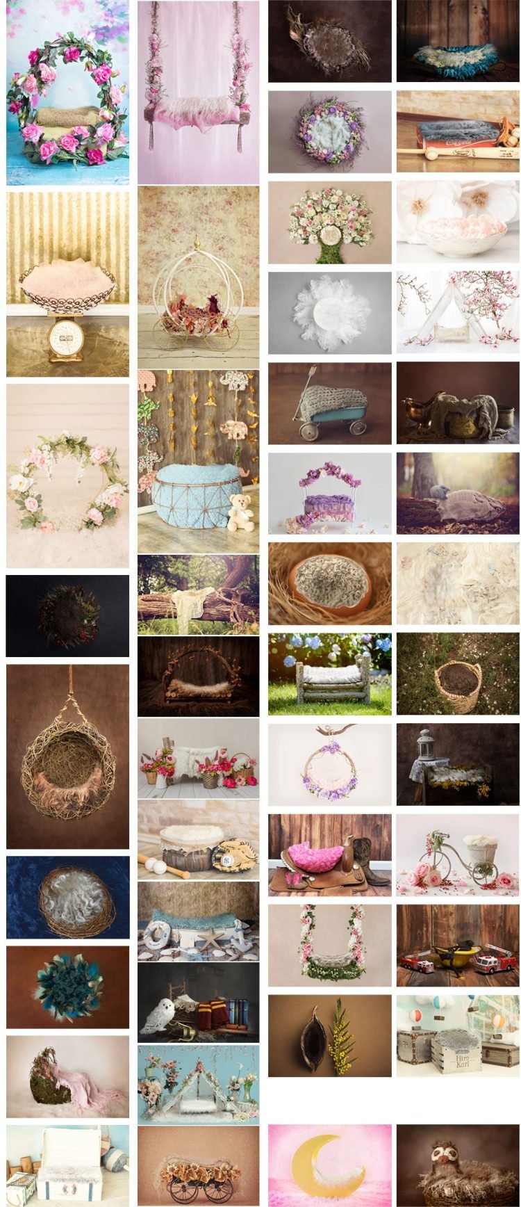 New Born Baby Digital Backdrops Full HD - WeddingAlbumPsd