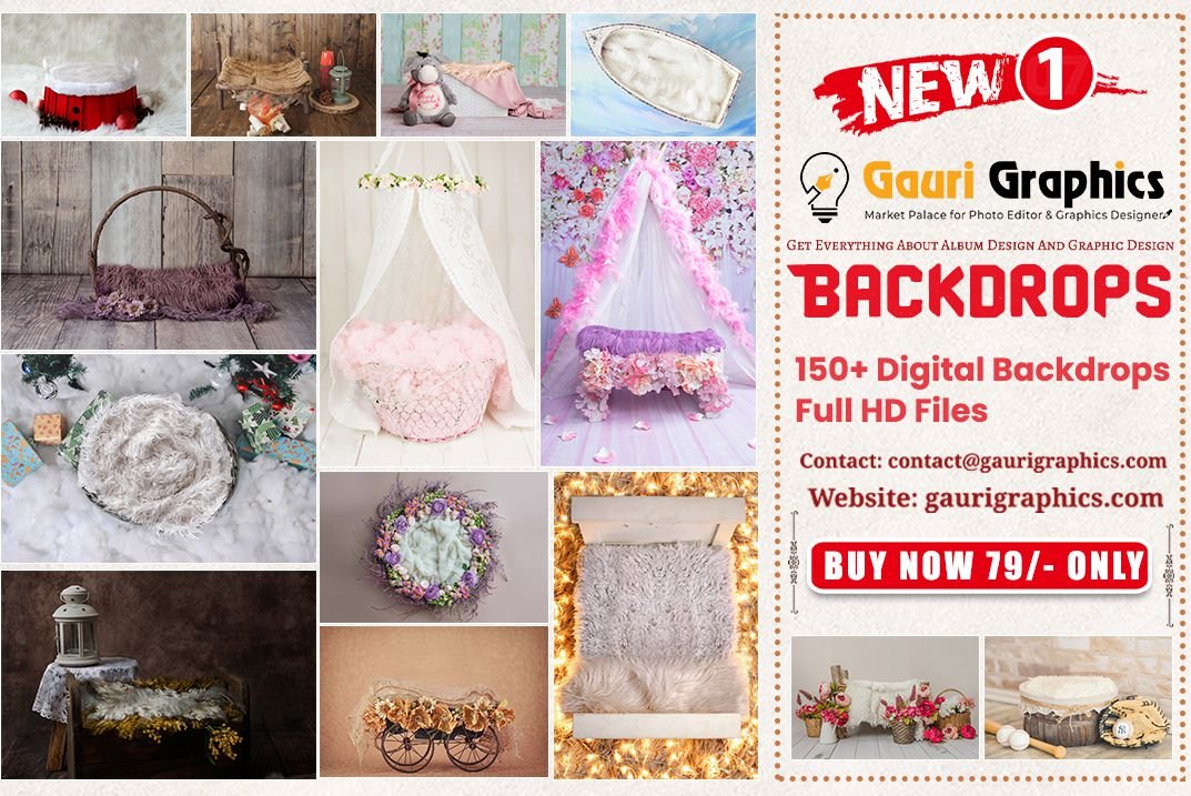 Latest 12X18 Album Design PSD Template - WeddingAlbumPsd